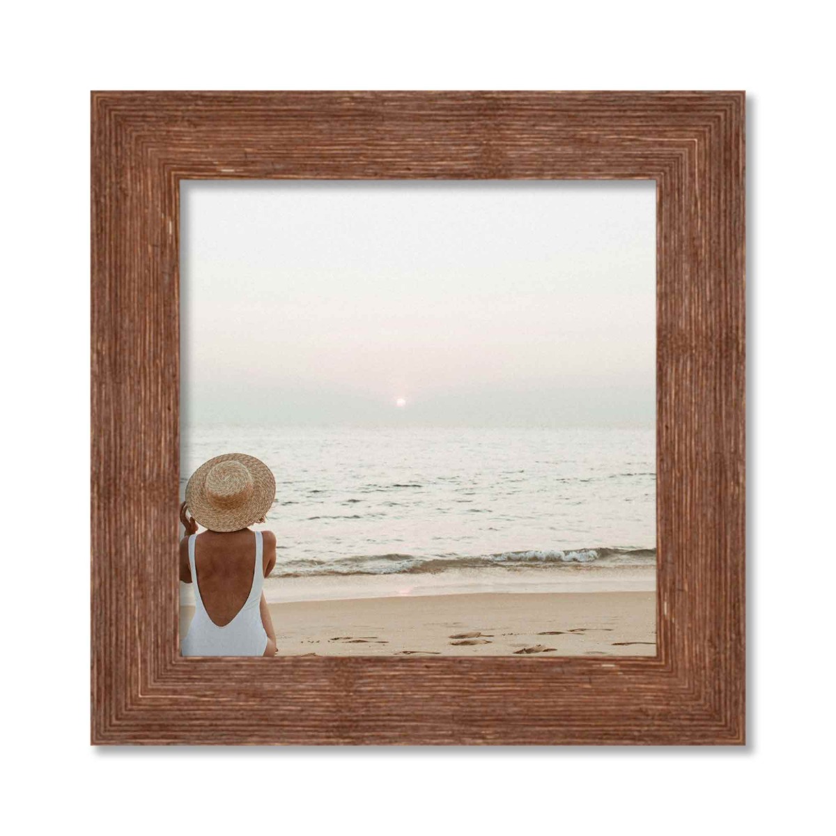 Barnwood Brown Instagram Photo Frames | CustomPictureFrames.com