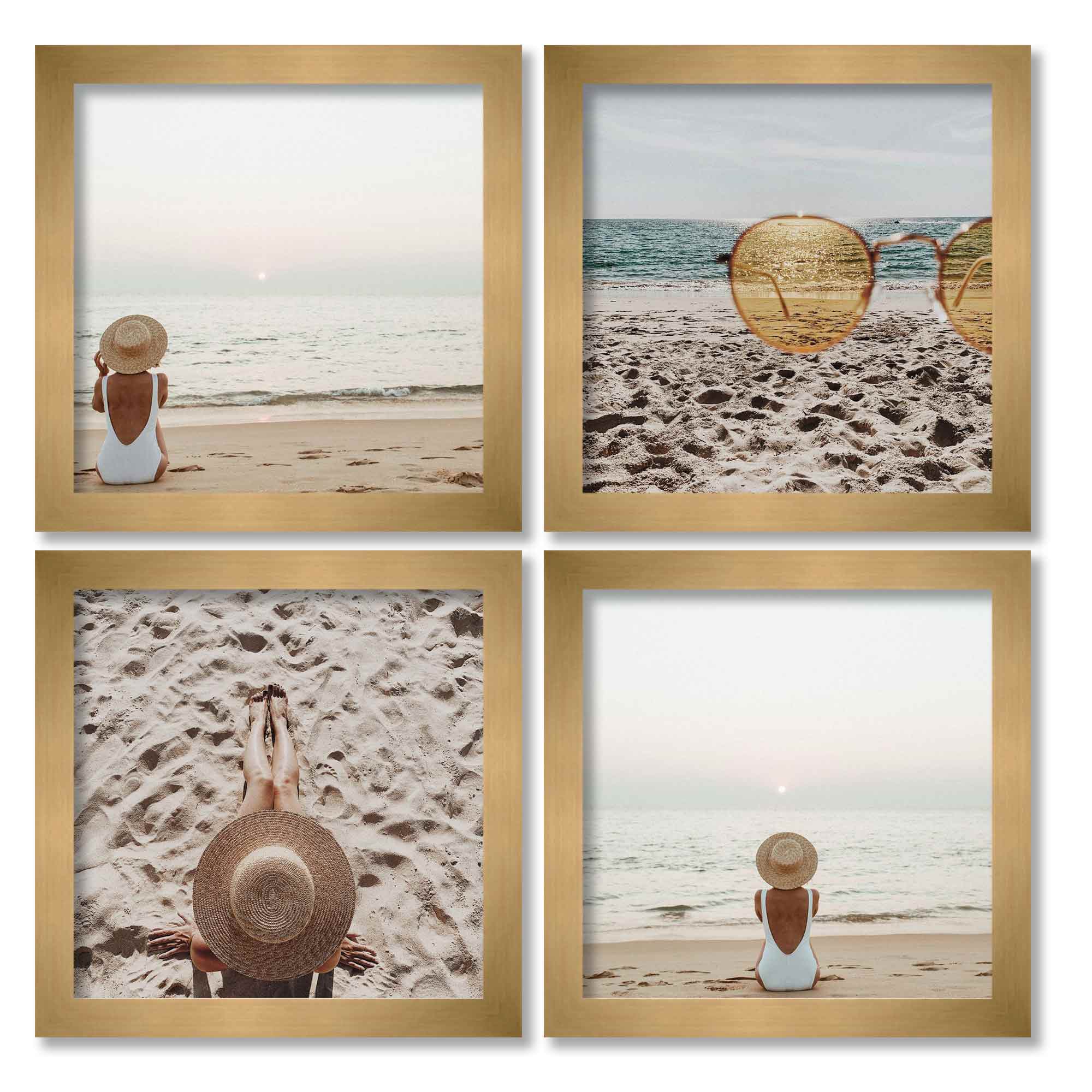 Gold Instagram Photo Frames | CustomPictureFrames.com