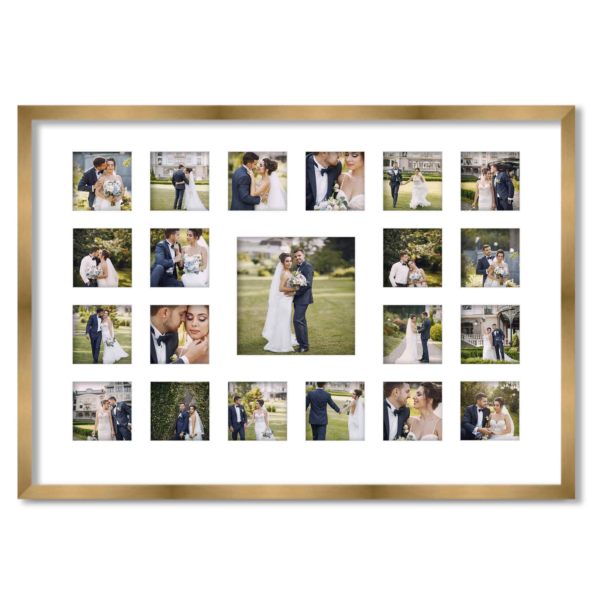 Wedding Photo Collage Frames | CustomPictureFrames.com