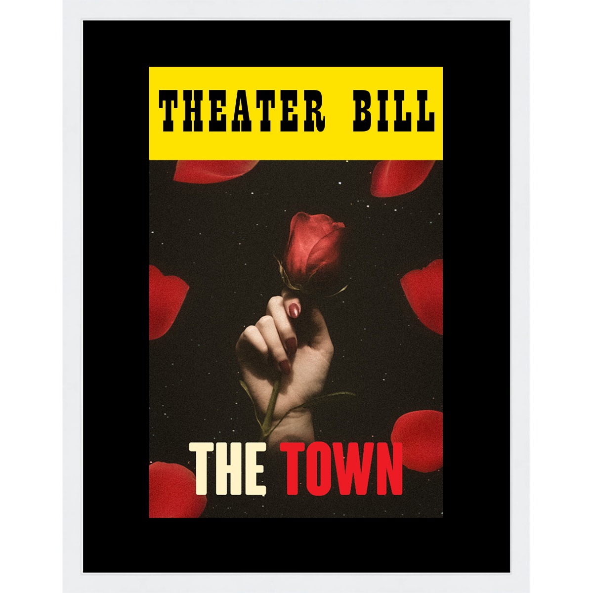 Matted Playbill Frame | Frames for Theater Bills